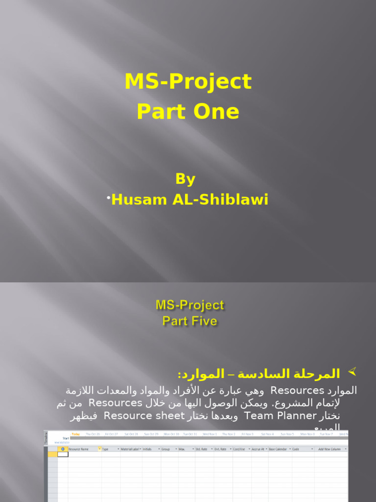 5 MS - Project Part 5 | PDF