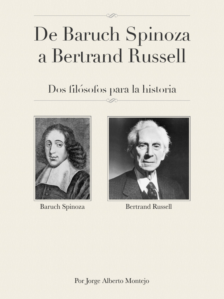 Spinoza Russell | PDF | Baruch Spinoza | Panteísmo