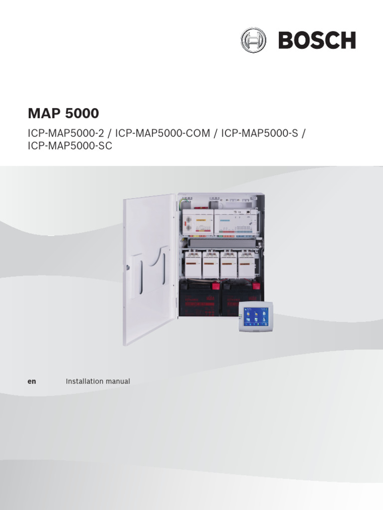 MAP5000_Installation_Manual_EN | PDF | Power Supply | Screw