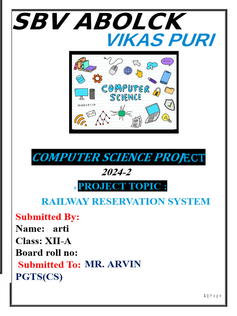 CS-PROJECT-2023-24-NEW-1 (1) (1) | PDF | User (Computing) | Computing