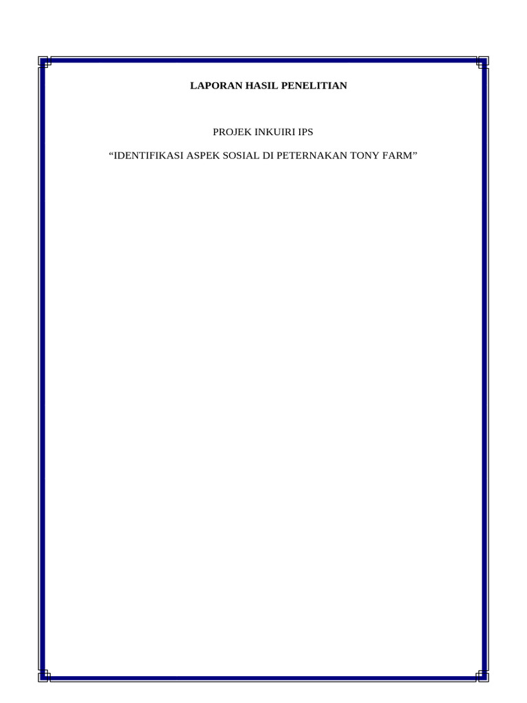 Latihan MS Word | PDF