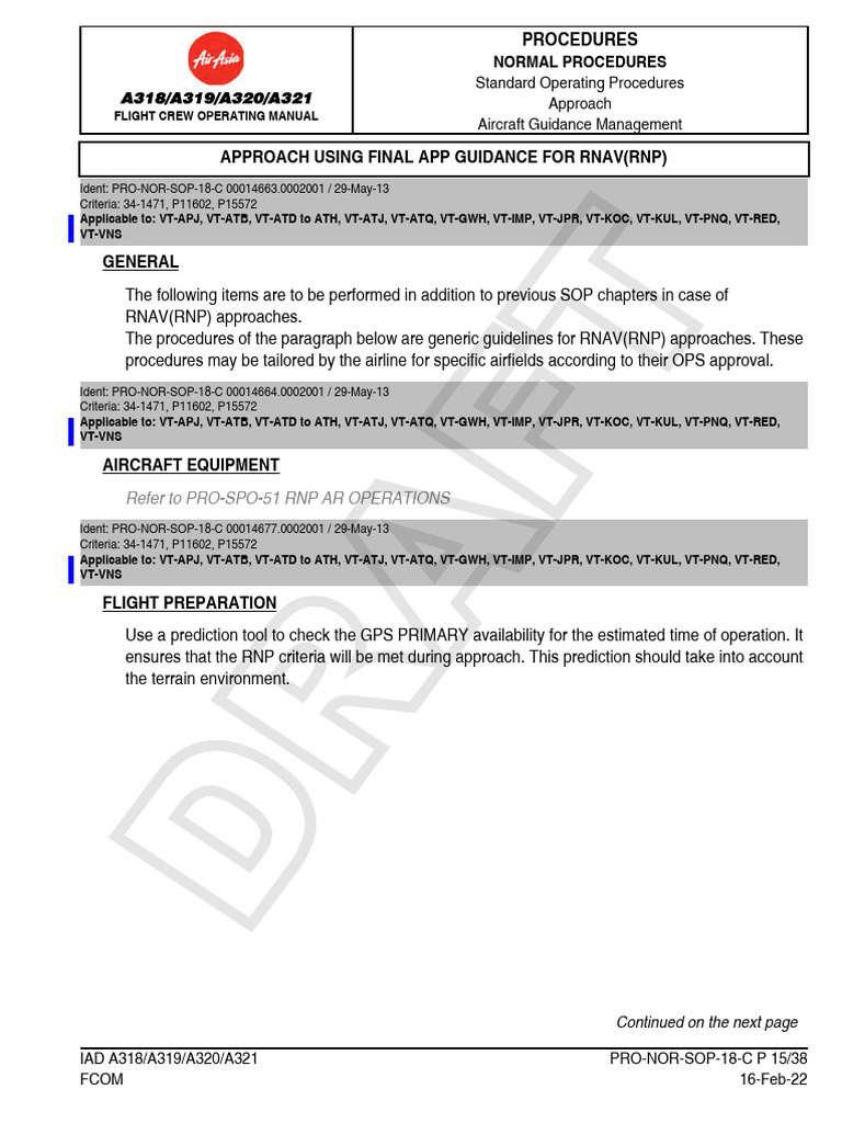 App Proc Rnprnav | PDF | Aviation Safety | Aerospace