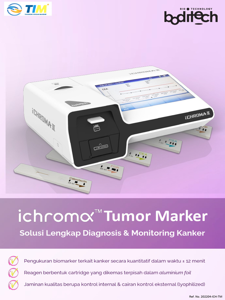Brosur Ichroma Tumor Marker | PDF