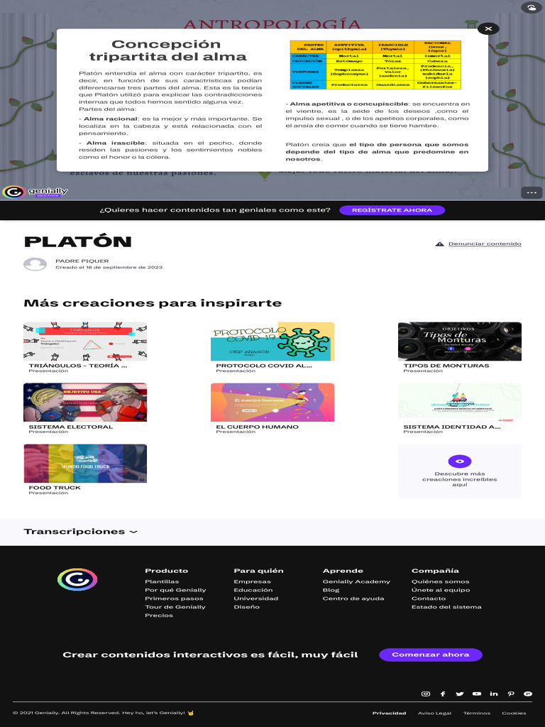 PLATÓN 5 | PDF | Platón | Alma