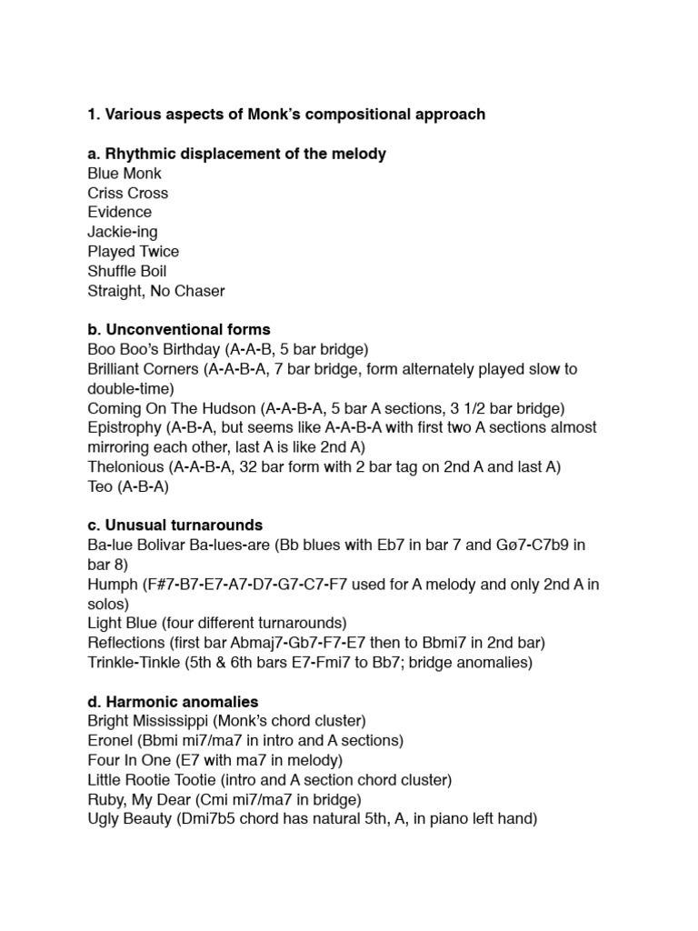 steve-cardenas-monk-presentation-outline | PDF