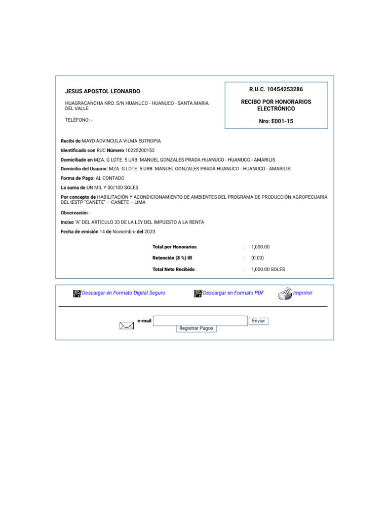 Sunat - Menú Sol | PDF