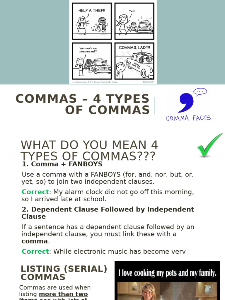 Mastering Comma Usage | PDF | Comma | Grammar