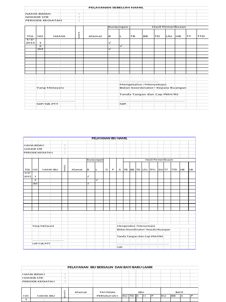 Contoh Format SKP MU | PDF