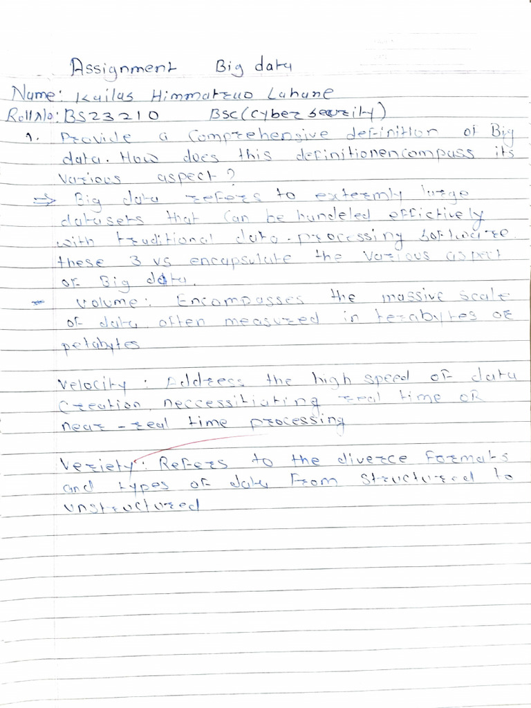 Big Data Assignment | PDF