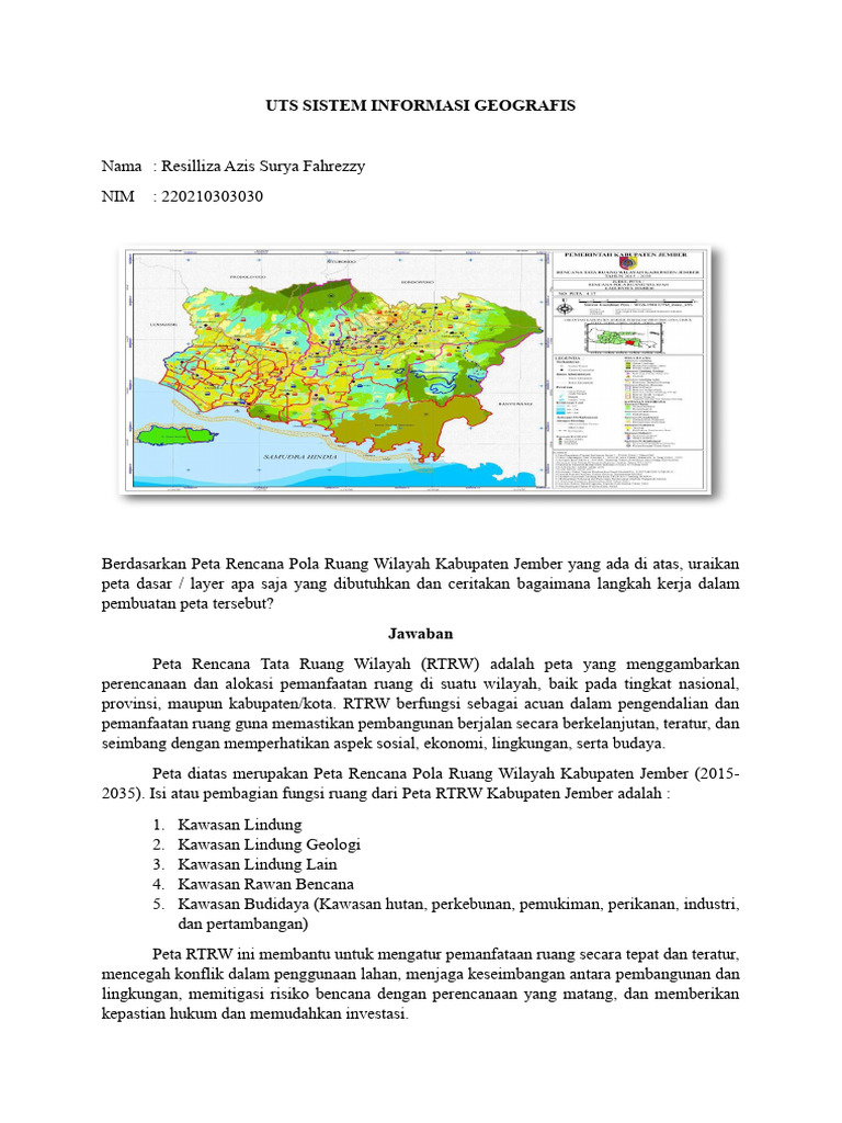 Uts Sistem Informasi Geografis | PDF