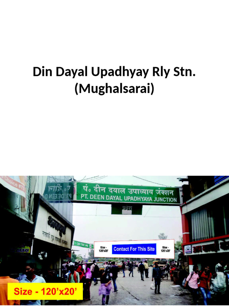Mgs. Rly Stn. & Bus Stand | PDF
