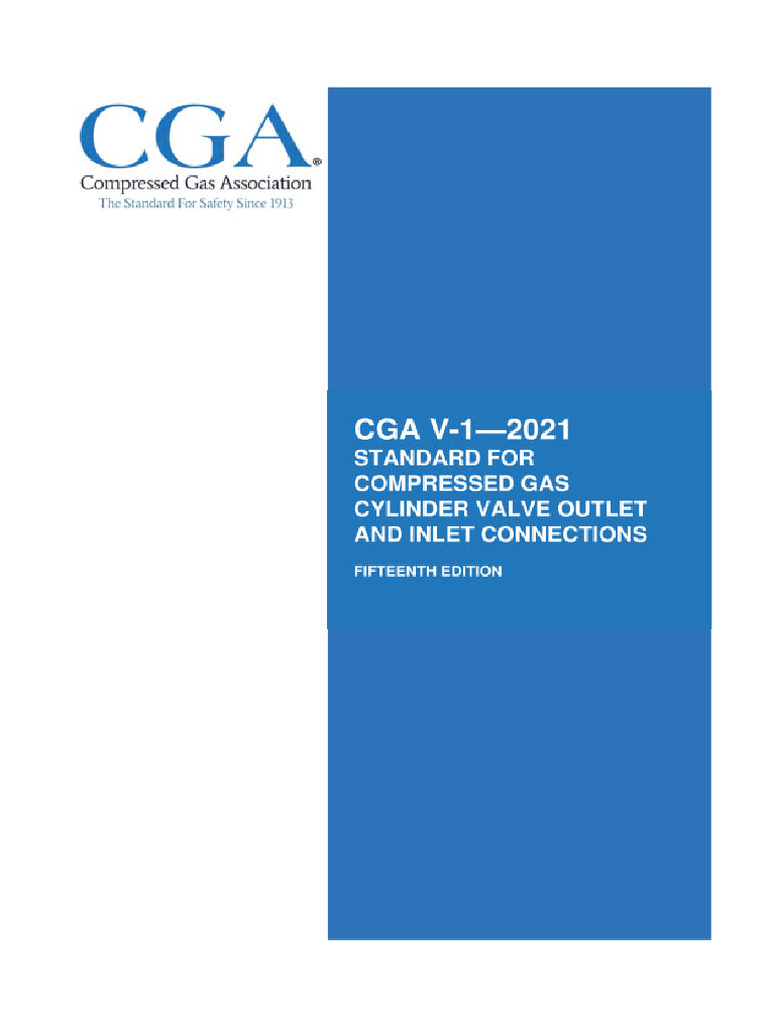 (高清正版）CGA V-1 2021（可复制） | PDF
