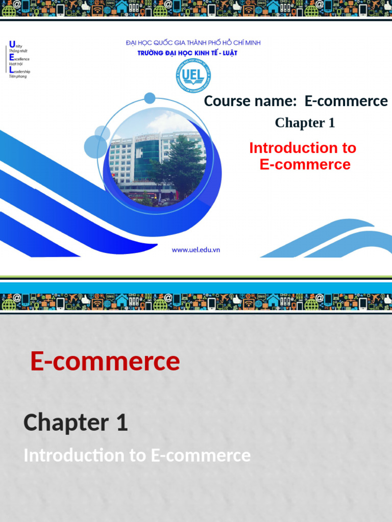E Commerce Chapter 1 | PDF | E Commerce | Business Process
