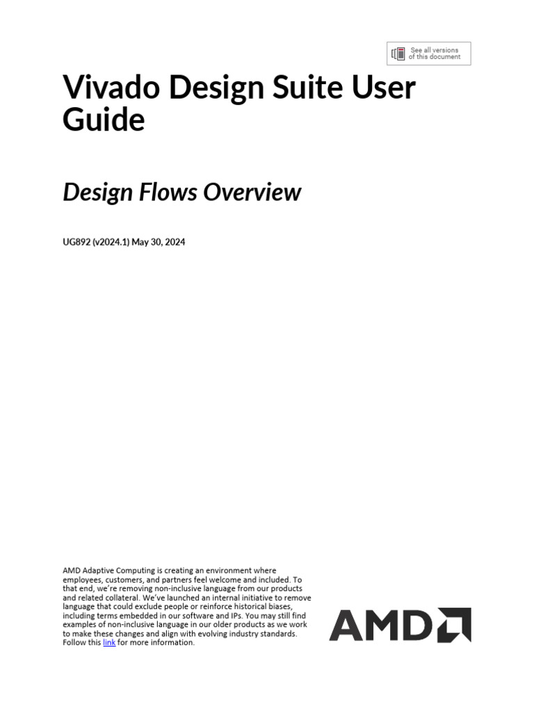 Ug892 Vivado Design Flows Overview | PDF | System On A Chip | Field Programmable Gate Array