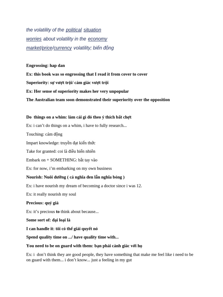 SPEAKING EXPRESSION | PDF