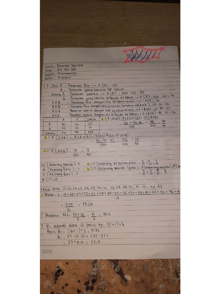 TTM 3 MTK Maureen | PDF