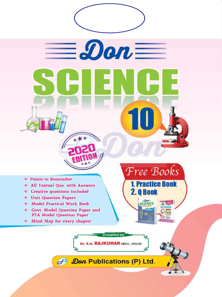 10th Science Full Guide by Don Guide - English Medium | PDF