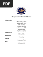 Good Touch Bad Touch | PDF