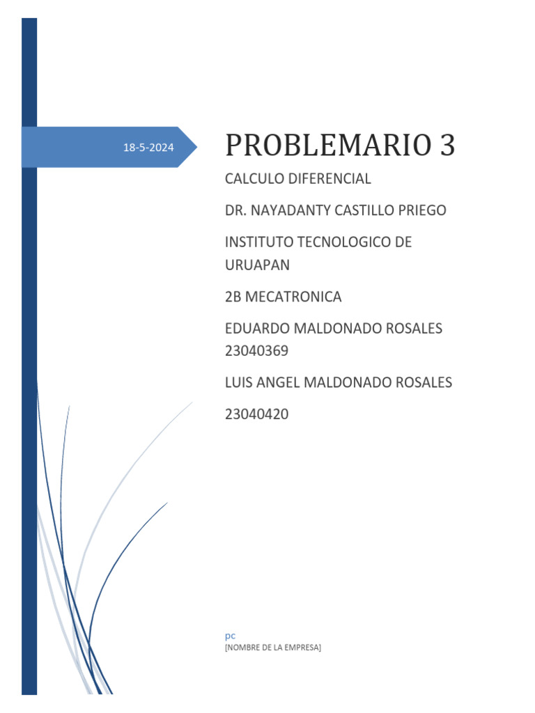 Portada Problemario | PDF