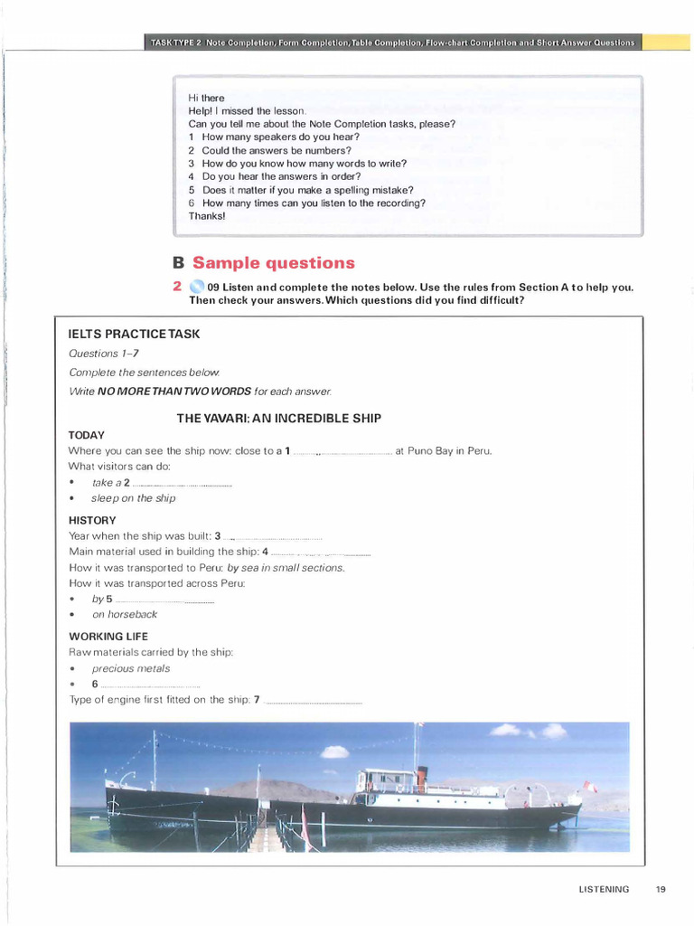 Listening | PDF | Noun | Preposition And Postposition