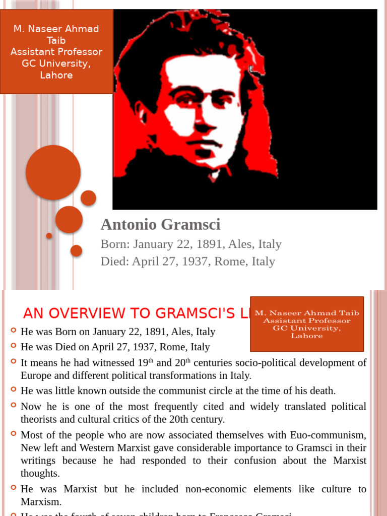 5Antonio Gramsci | PDF | Antonio Gramsci | Hegemony