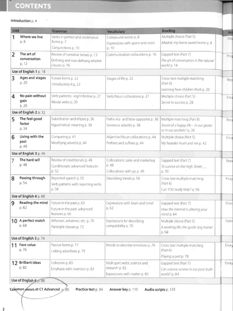 Gold CAE C1-Advanced-New-Edition-No Answers-WorkBook | PDF