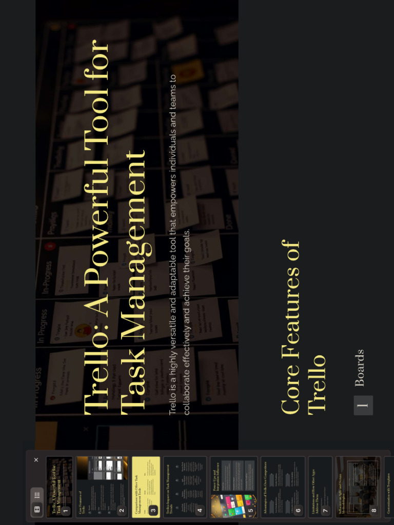 Trello Task Management App | PDF