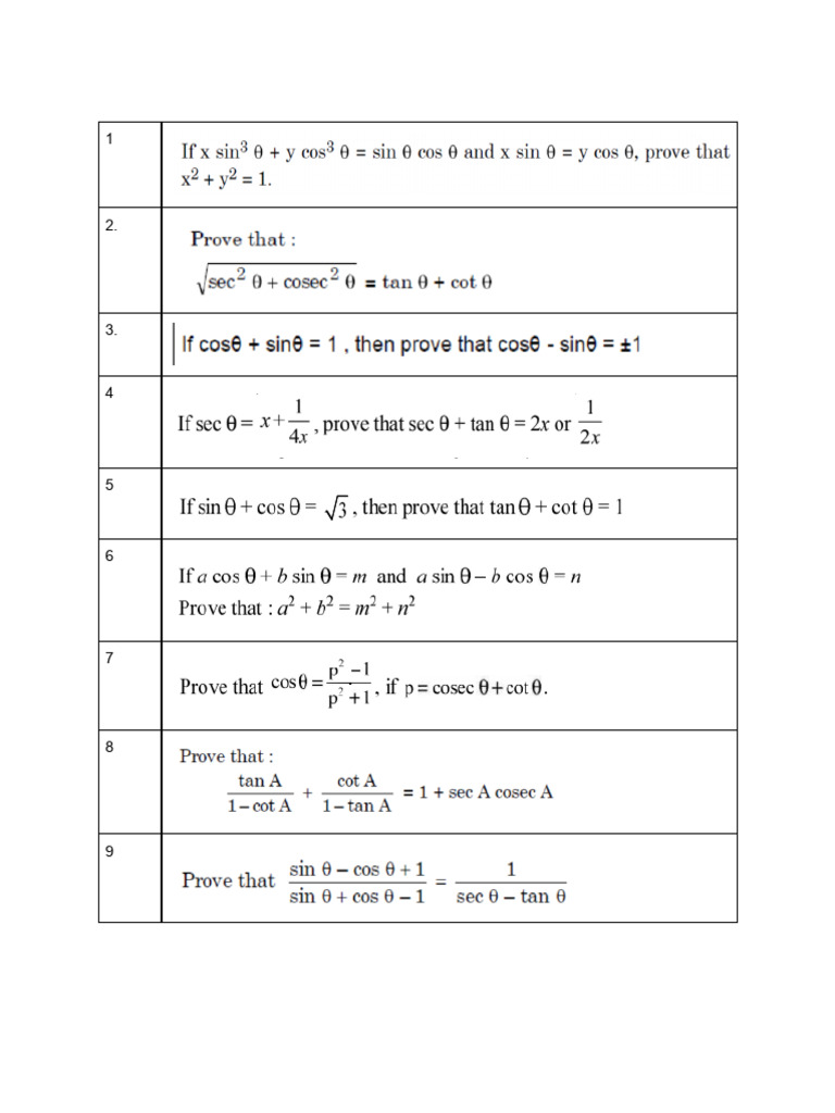 Trigo Practice | PDF