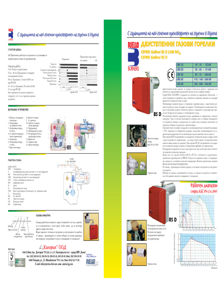 Gulliver BS D LOW NOx & Gulliver RS D | PDF