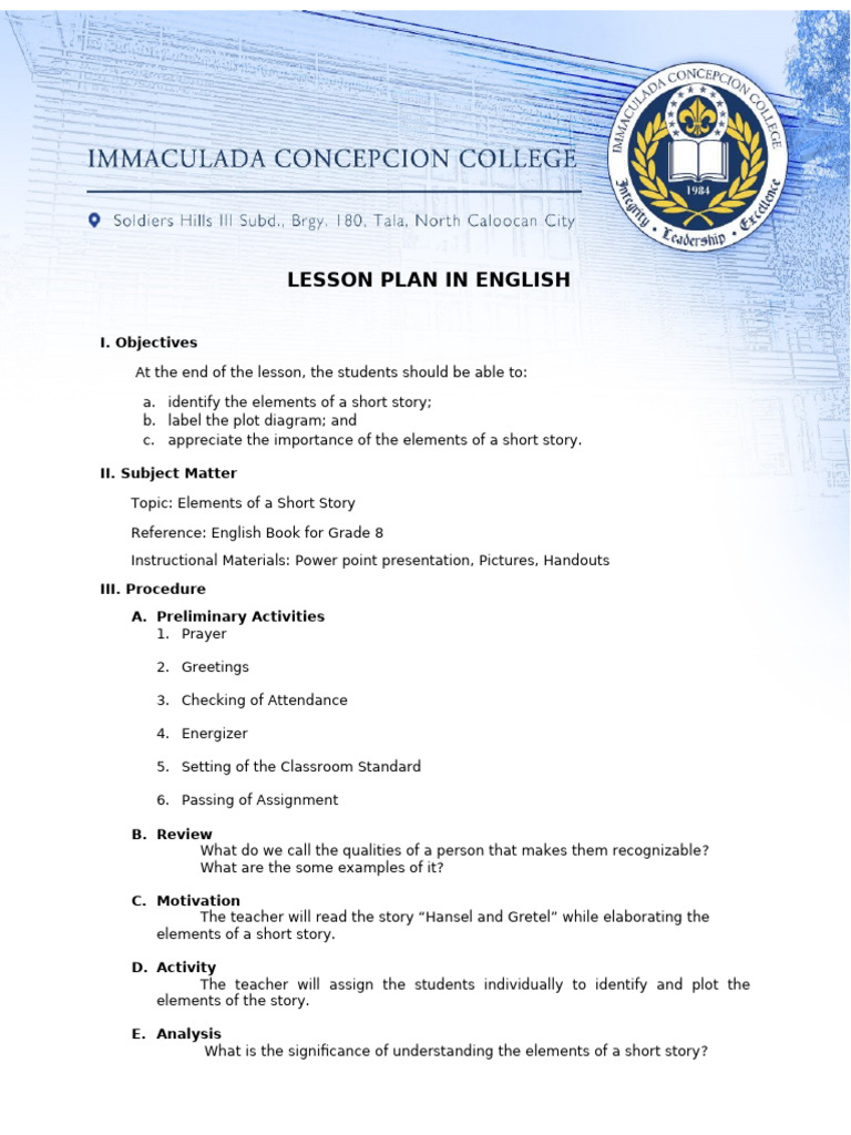 BSEd-LP-Template | PDF