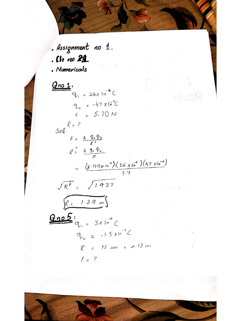 Assignment 1 AP THEORY | PDF