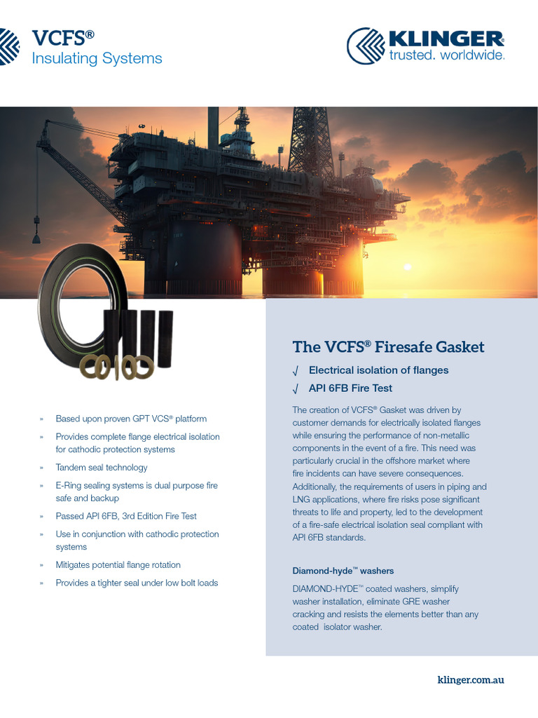 KLINGER VCFS Insulating System | PDF | Corrosion