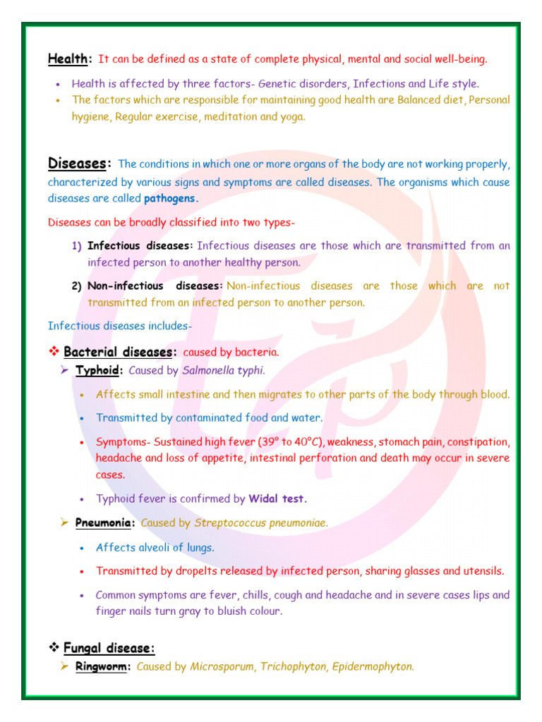 Health, Diseases, and Immunity Overview | PDF | Antibody | Immune System