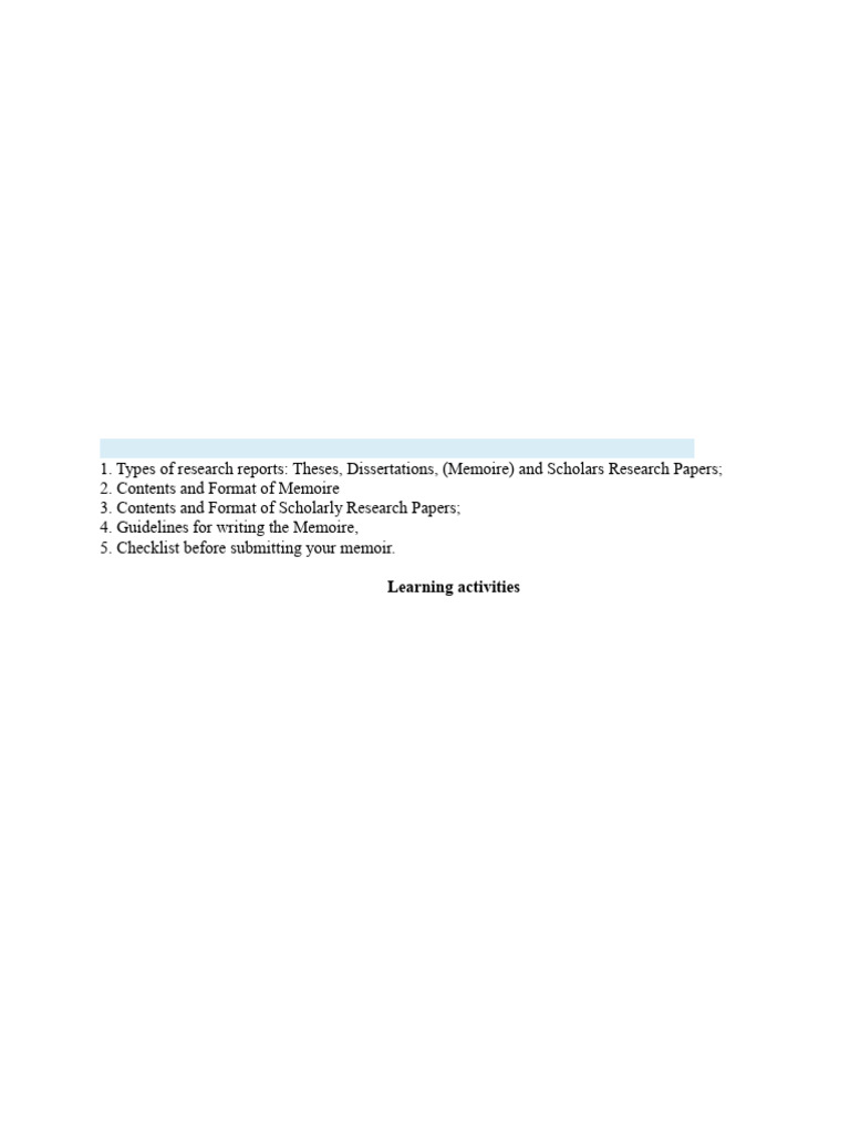 Unit 6 - Research Report | PDF