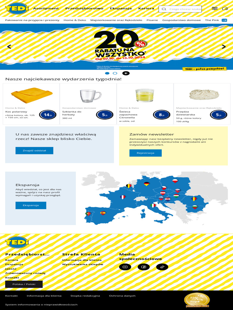 Strona Startowa TEDi | PDF