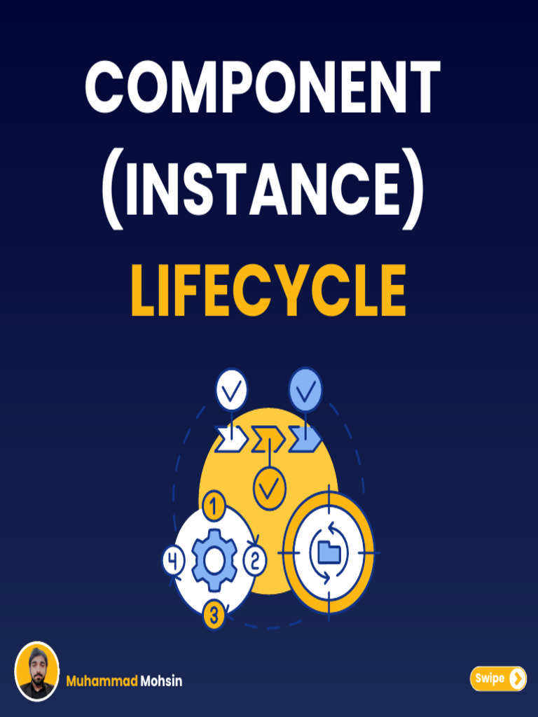 Component (Instance) Lifecycle | PDF
