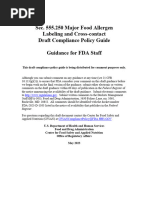 FDA Compliance Policy Guides CPG Sec. 555 | PDF | Injury | Food And ...