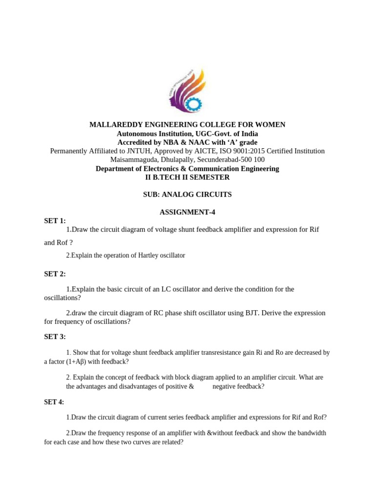 AC Assignment 4 | PDF