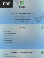 Questionario SO | PDF | Sistema operacional | Kernel (sistema operacional)