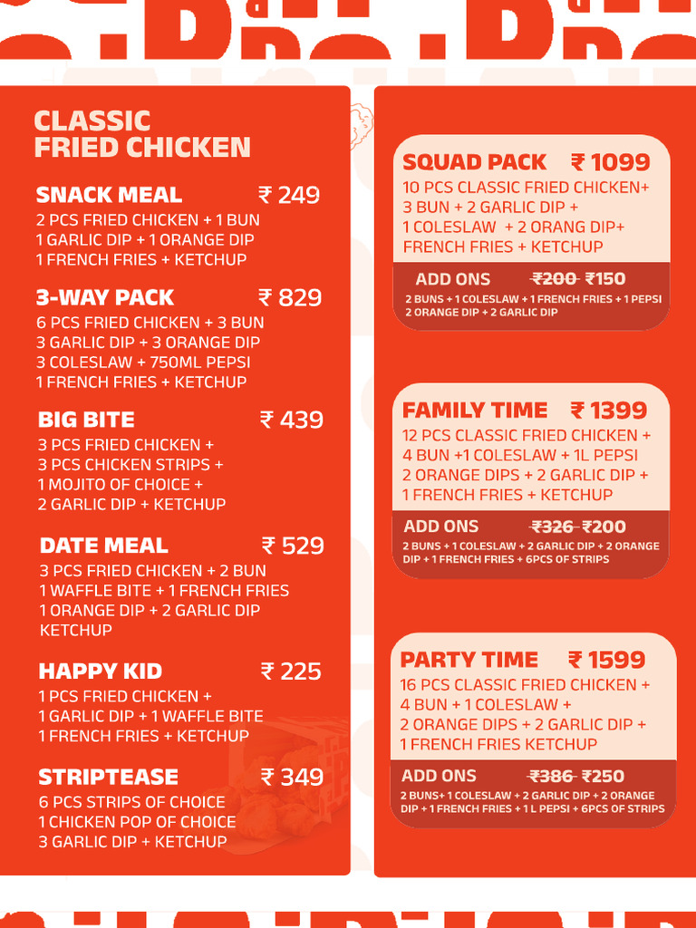 Plated Menu 2 Updated | PDF