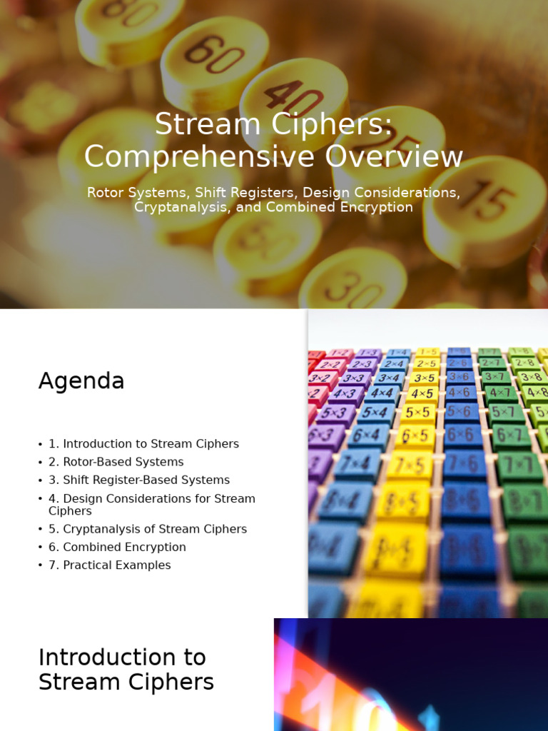 Stream Ciphers 3 | PDF | Cipher | Encryption