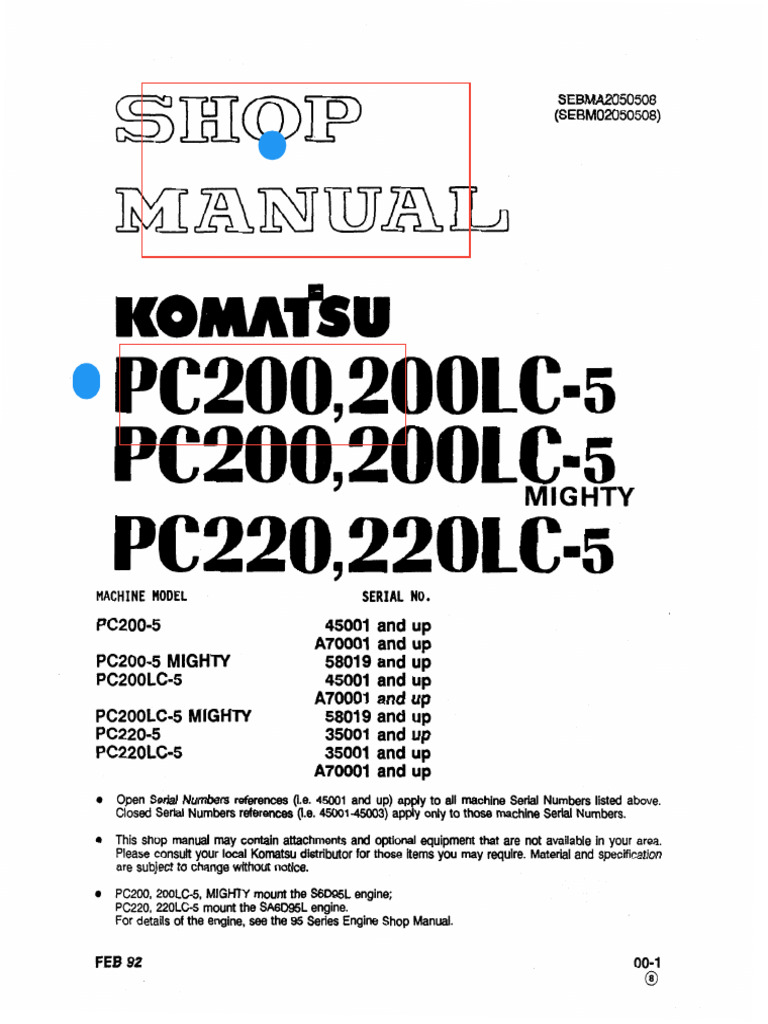 Pc200 5 1 - 1 | PDF