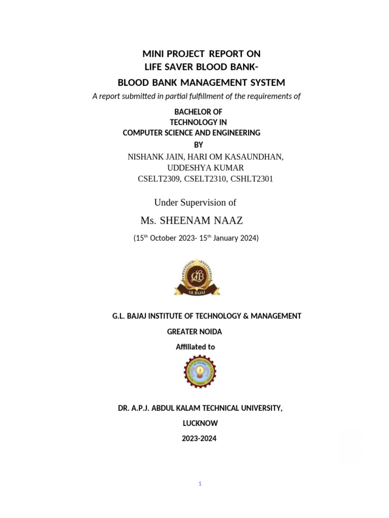 g7 Report | PDF | Blood Donation | Blood Transfusion