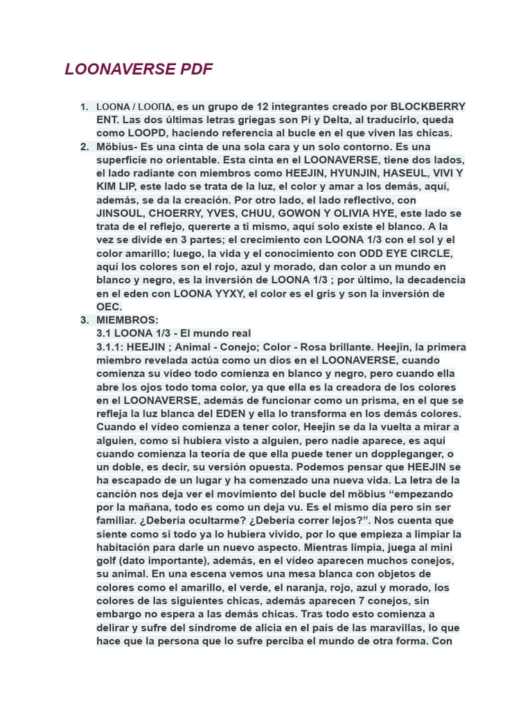 Loonaverse PDF Final | PDF | Color