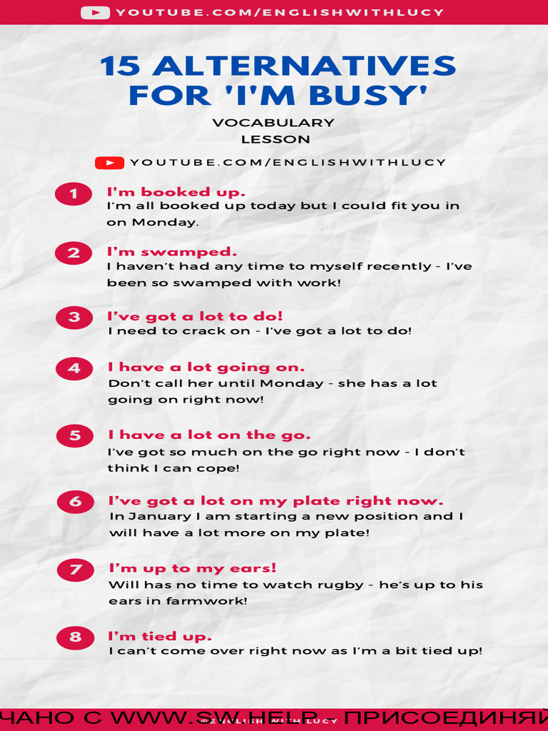 15 Alternatives For - I-M Busy | PDF