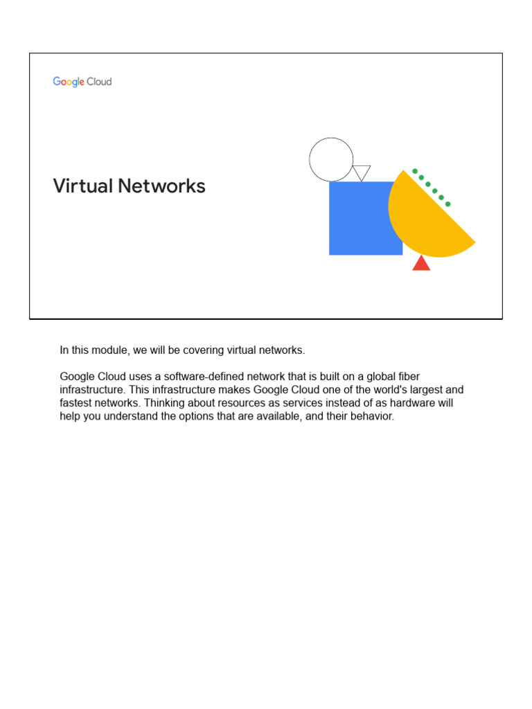 Virtual_Networks GCP | PDF | Domain Name System | Ip Address