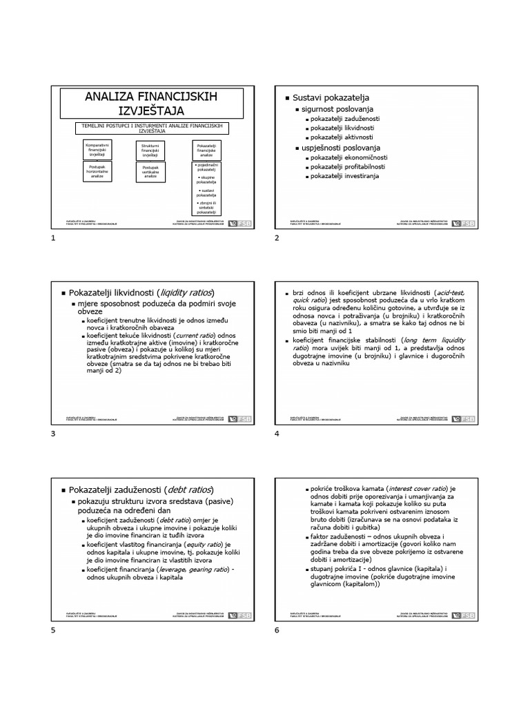 Pokazatelji Poslovanja - Za Mrezu | PDF