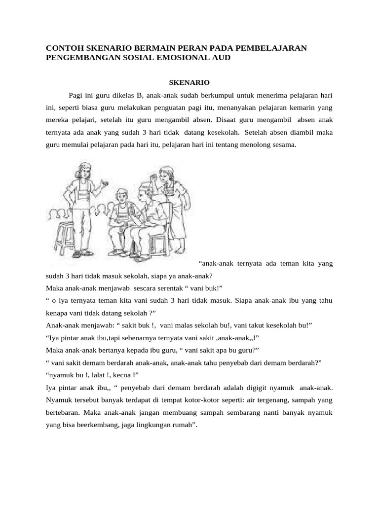 Contoh Teks Bermain Peran | PDF