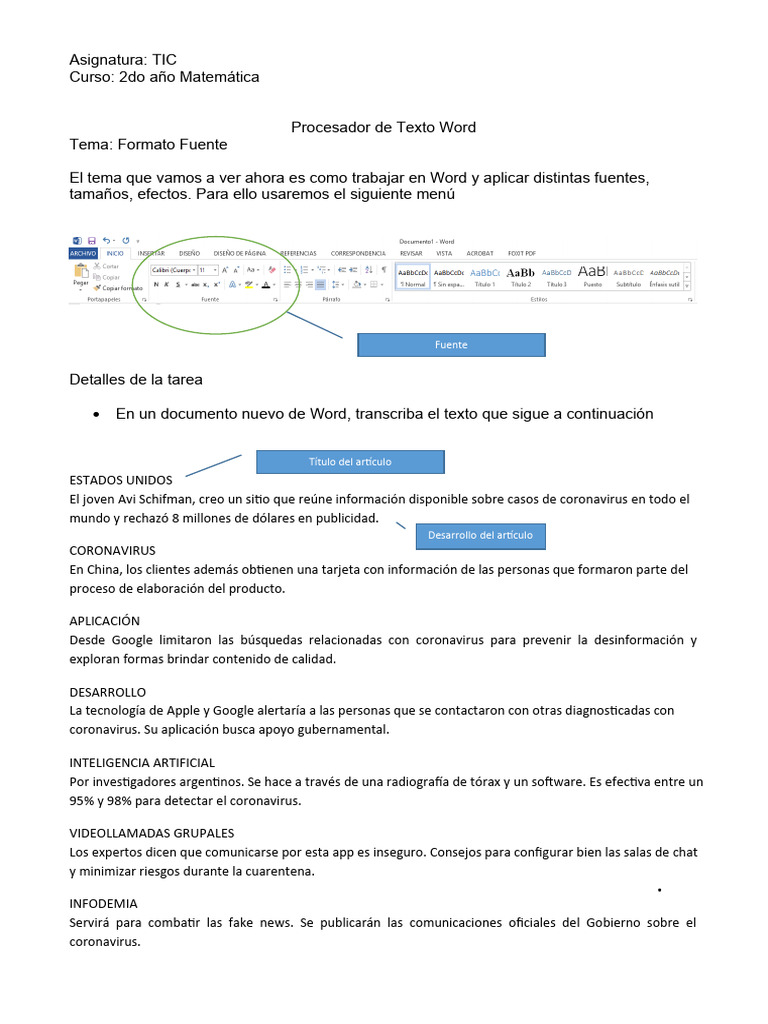 Daniela Carrera Word 1 | PDF | Facebook | Microsoft Word