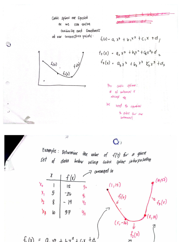 CUBIC-SPLINE-INTERPOLATION | PDF